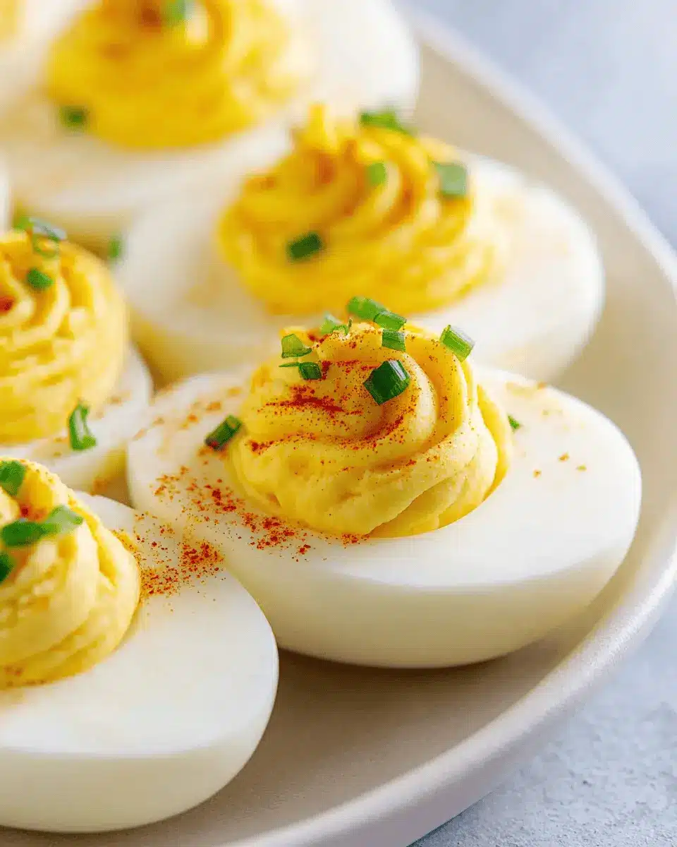 deviled eggs