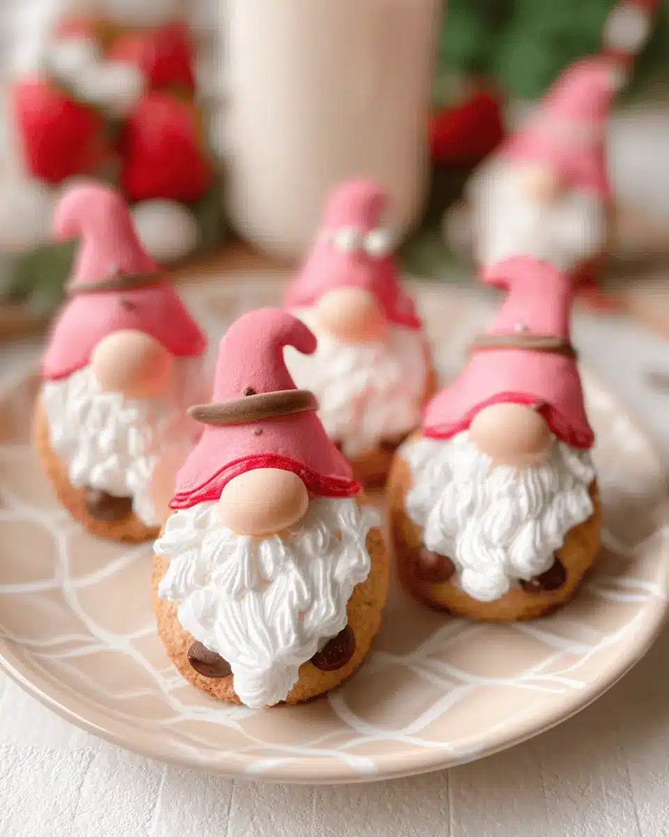 The Cutest Gnome Cookies